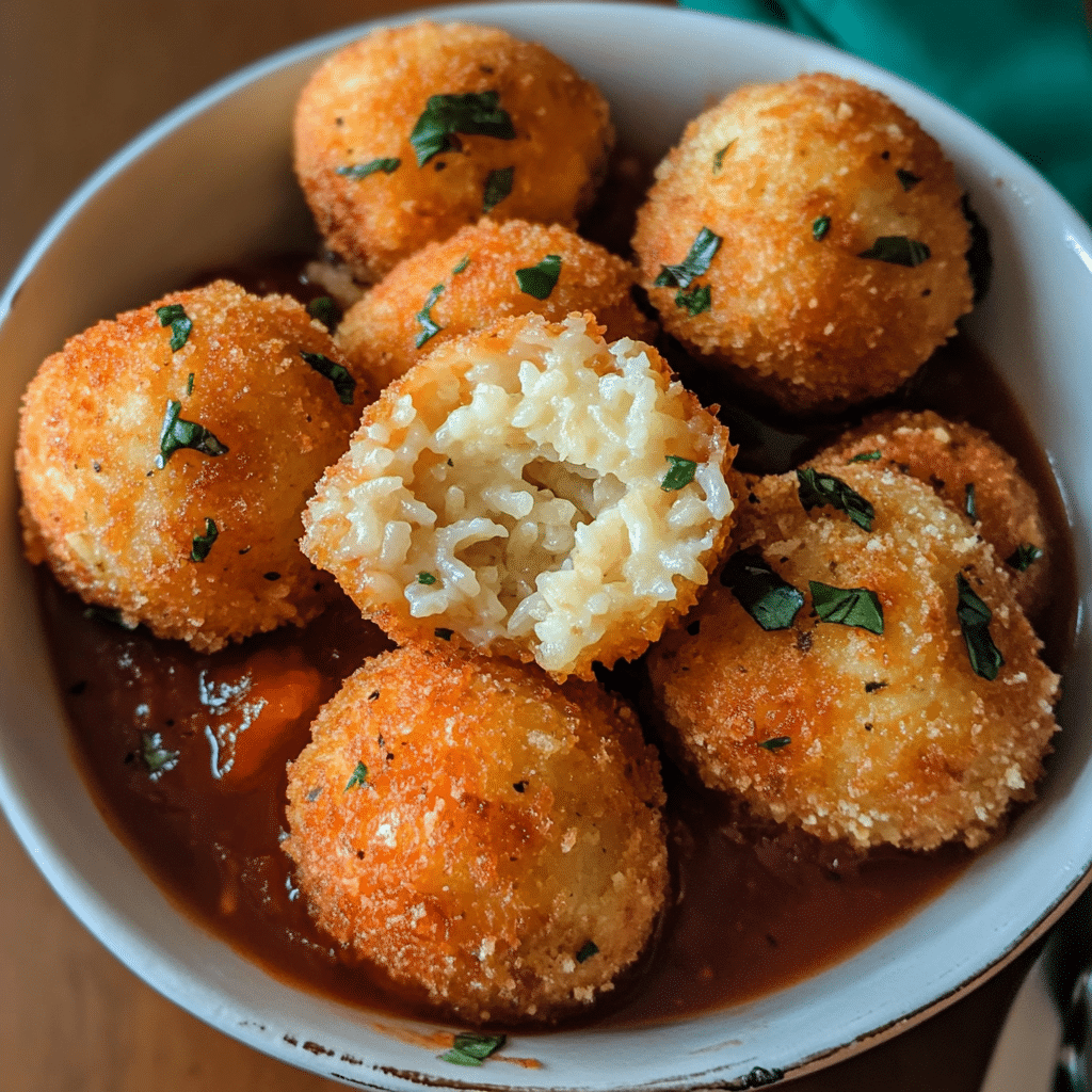Arancini Rice Balls – Mini Meal Prep