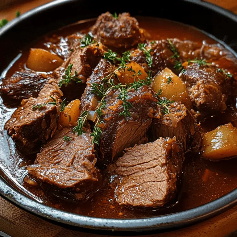 Italian Pot Roast (Stracotto) – Mini Meal Prep