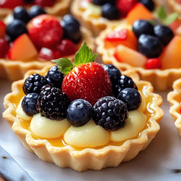 Mini Fruit Tarts With Pastry Cream – Mini Meal Prep