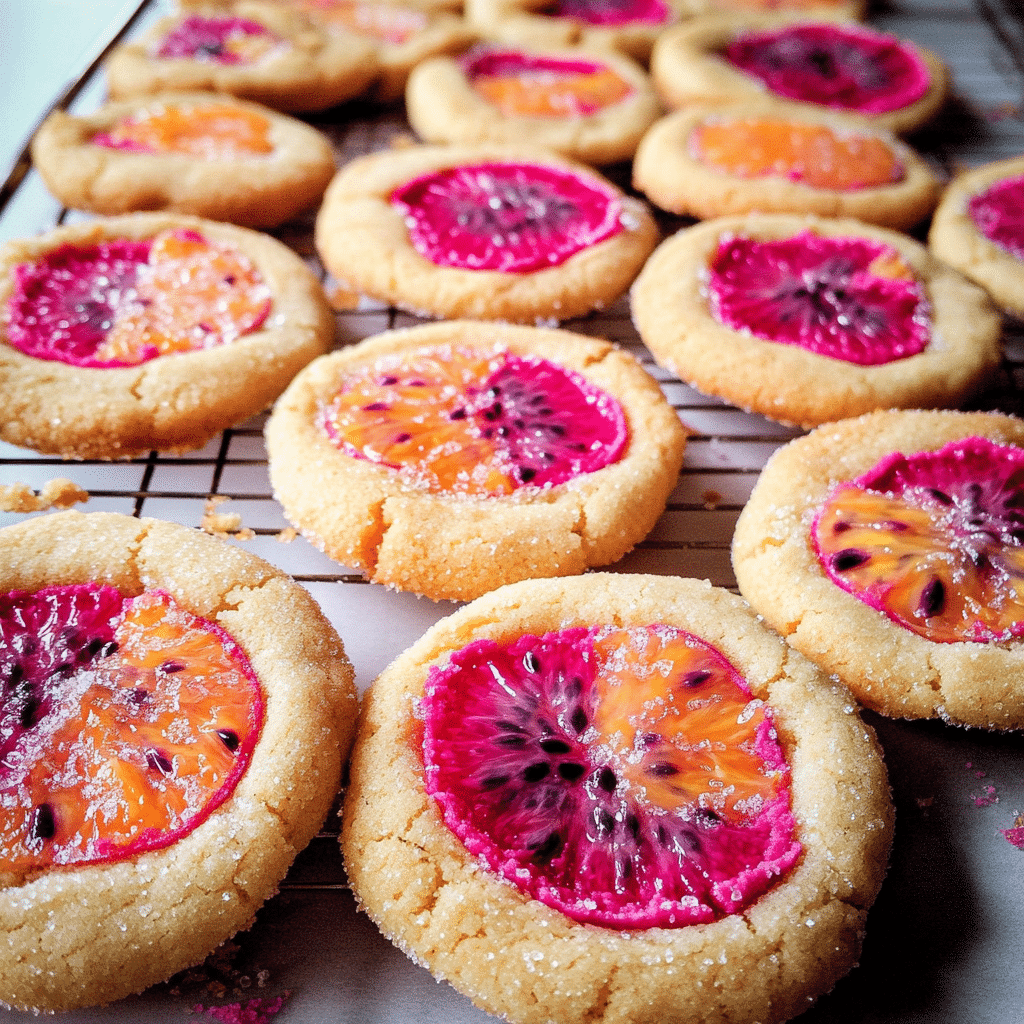 Raspberry + Grapefruit + Passionfruit Sugar Cookies – Mini Meal Prep