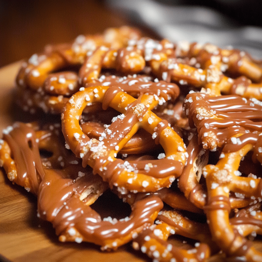 Salted Caramel Pretzel Snaps – minimealprep.com