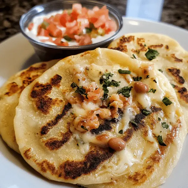 Bean and Cheese Pupusas – Mini Meal Prep