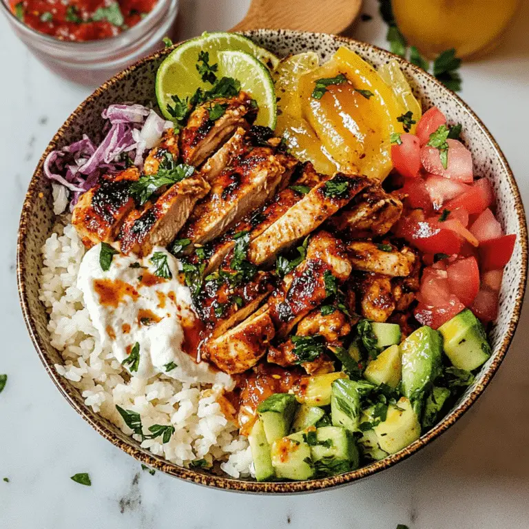 CAVA Honey Harissa Chicken Bowls – Mini Meal Prep
