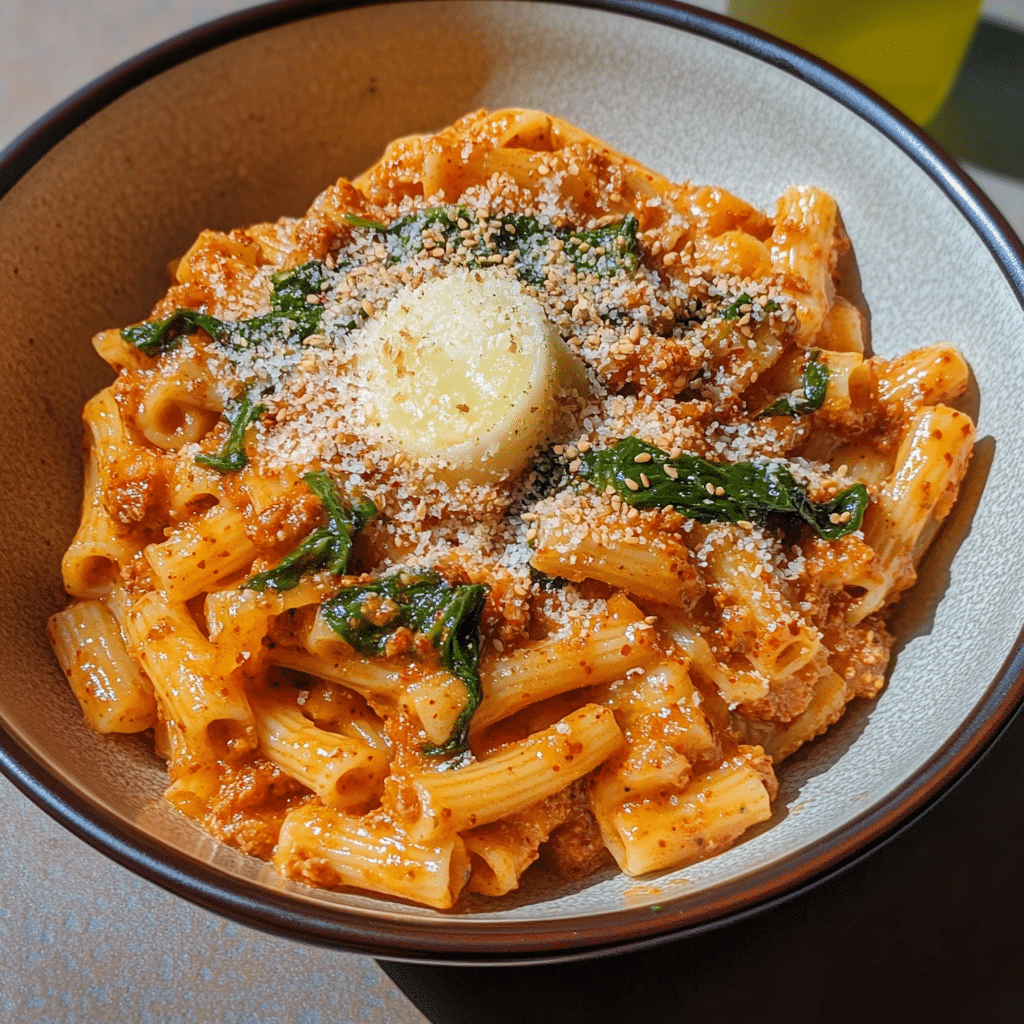 Korean Ssamjang Pasta – Mini Meal Prep