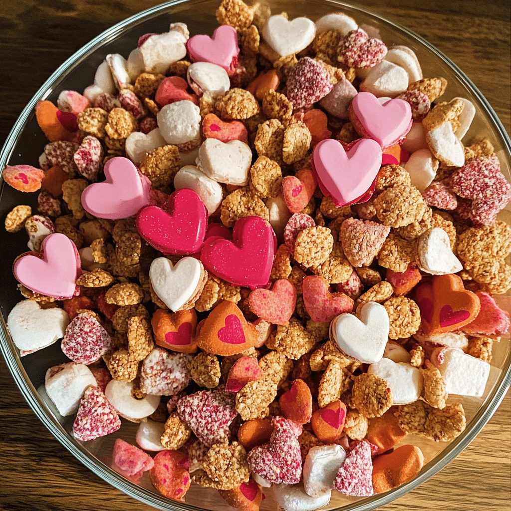 Cupid Crunch Valentine’s Day Trail Mix