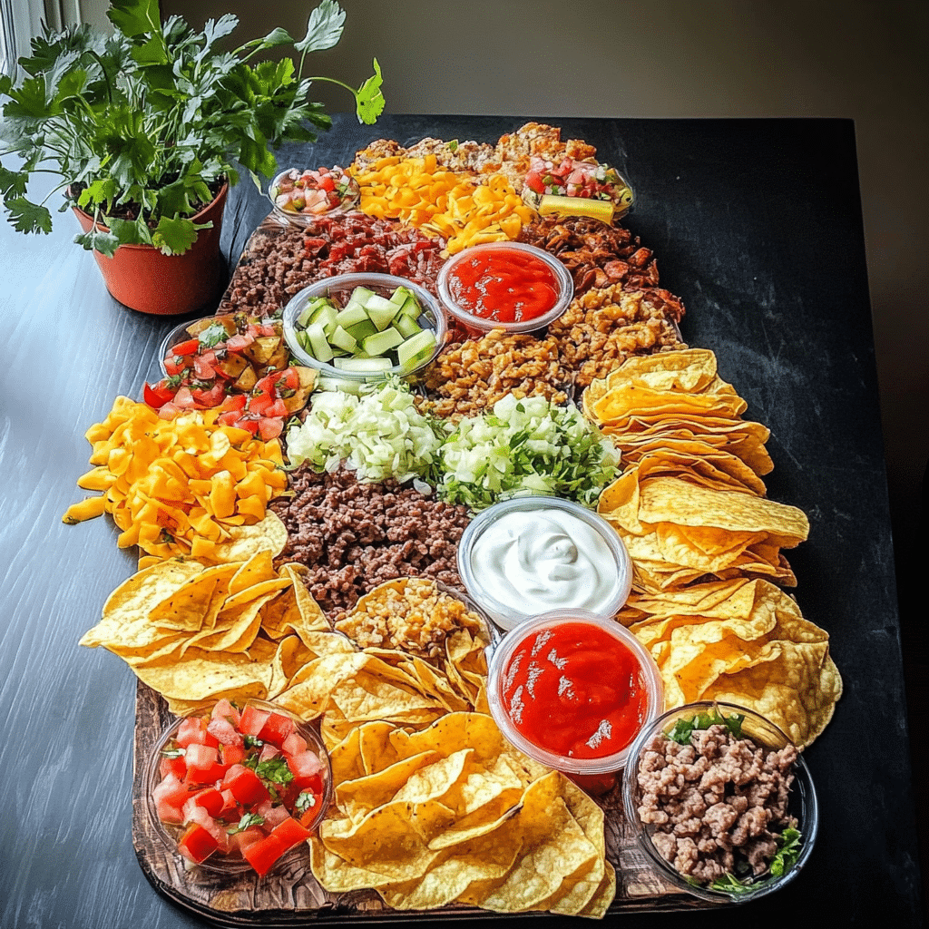 Epic Walking Taco Board – Mini Meal Prep