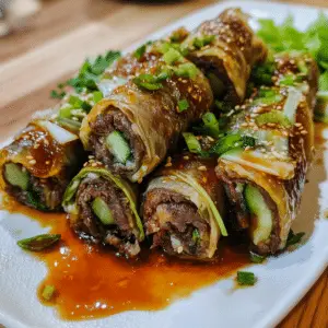 Taiwanese Beef Rolls – Mini Meal Prep