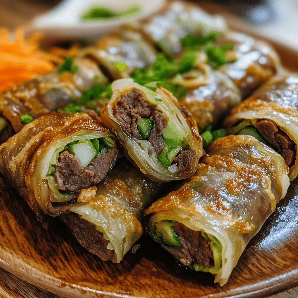 Taiwanese Beef Rolls – Mini Meal Prep