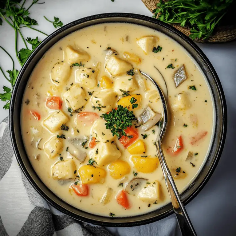 Creamy Knoephla Soup