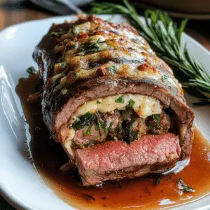 Italian Stuffed Flank Steak – Mini Meal Prep