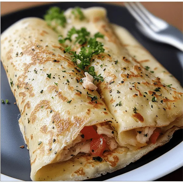 Savory Crepes with Turkey – Mini Meal Prep