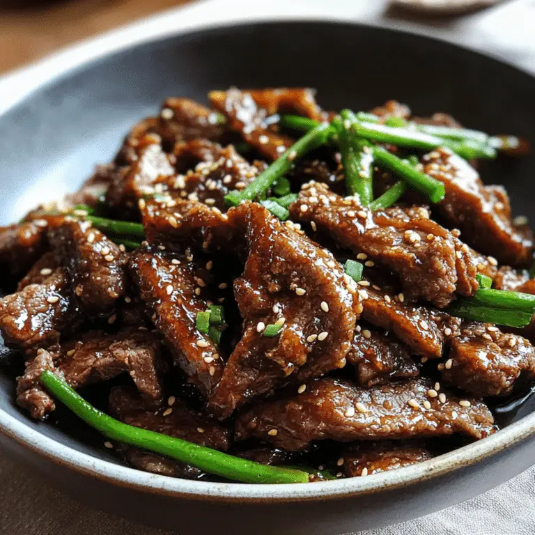 Sesame-Ginger Beef – Mini Meal Prep