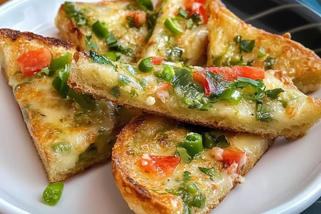 Chile Cheese Triangle Toasts: An Incredible 7-Ingredient Snack Delight ...