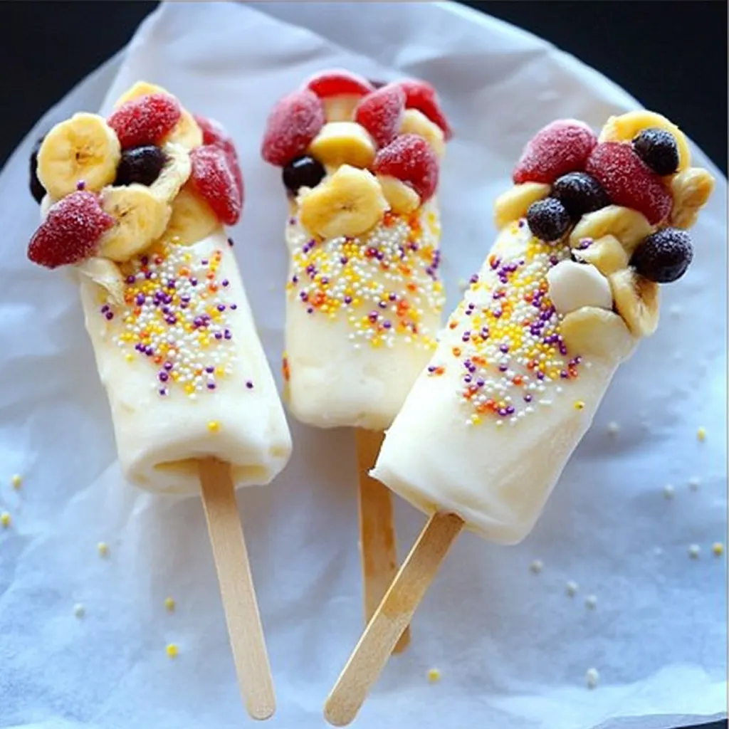 Frozen Banana Yogurt Pops: The Incredible Ultimate 7-Ingredient Recipe ...